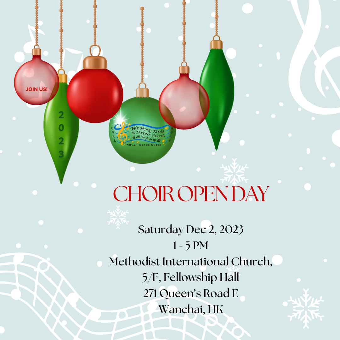 Choir Social / Open Day | The Hong Kong Women's Choir